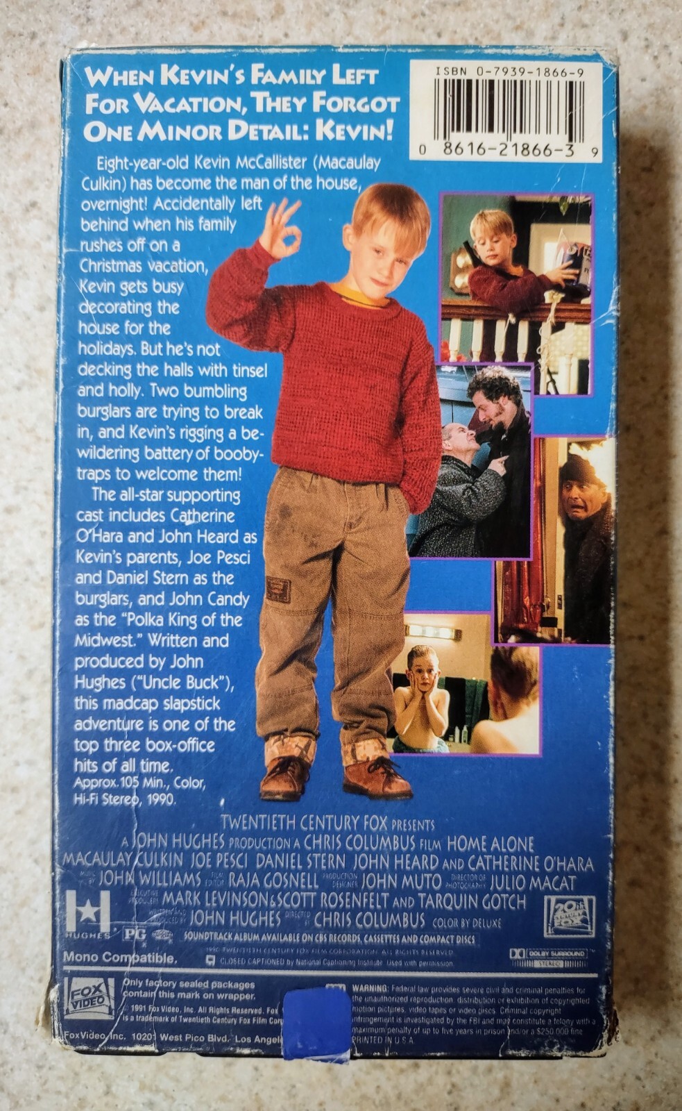 Home Alone (VHS, 1991) 86162186639 | eBay