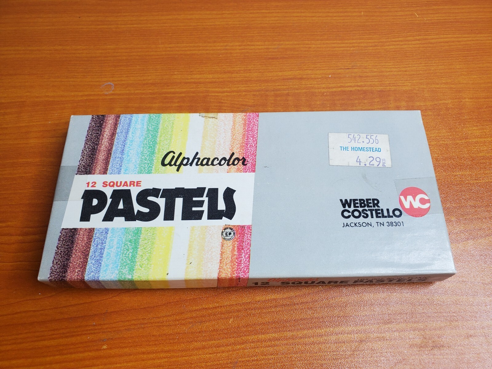 Vintage Weber Costello Alphacolor, 12 Pastels 105-007 Assorted Colors ...