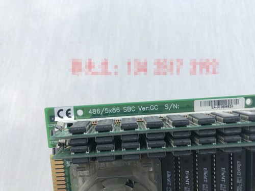 486/5X86 SBC Ver: GC IPC Motherboard Send CPU Memory Fan | eBay