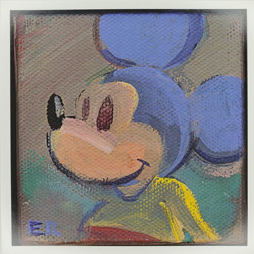 Mickey Mouse Postcard Eric Robison Disney 100 Mickeys Vintage Series 5 ...