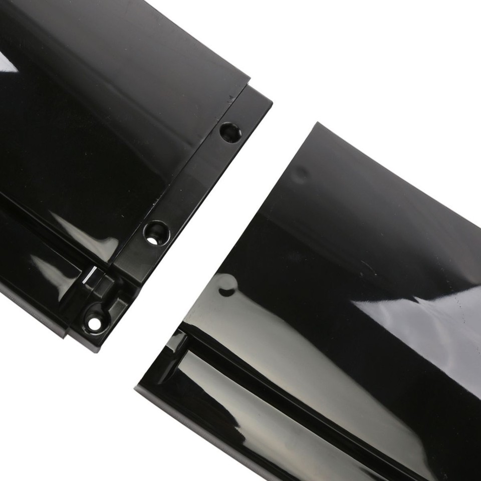 For Ford Explorer ST 4pcs Front Bumper Lip Spoiler Splitter Kit Glossy ...