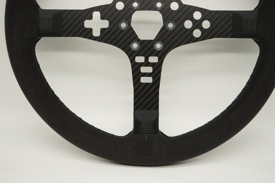SIMPUSH MOZA R5 R3 ES 13inchs 33cm Circular steering wheel Rally sim ...