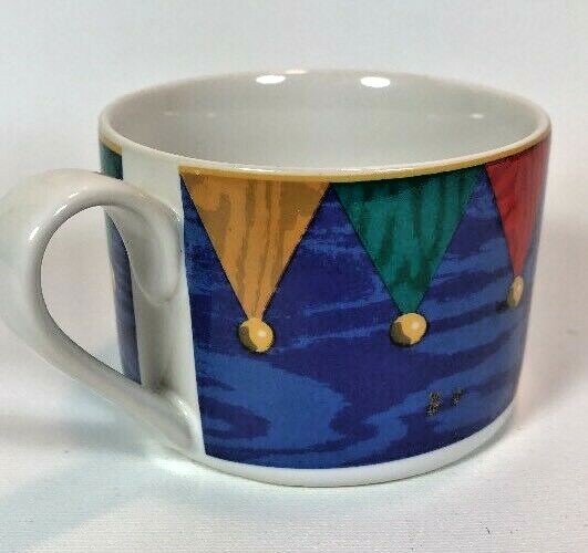 Riviera Van Beers Tea Coffee Cup/ Mug 2 1/2" Tall Signature Troubadour ...