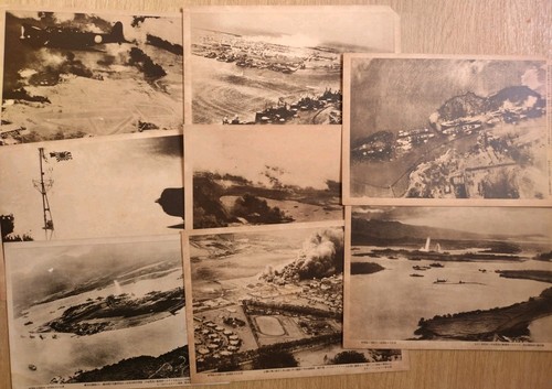 WW2 PACIFIC WAR DOCUMENTARY PHOTO lot comp set ATTACK ON PEARL HARBOR ...