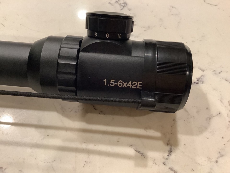 ZOS 1.5-6x42E Universal Rifle Scope Waterproof and Fogproof NOS | eBay