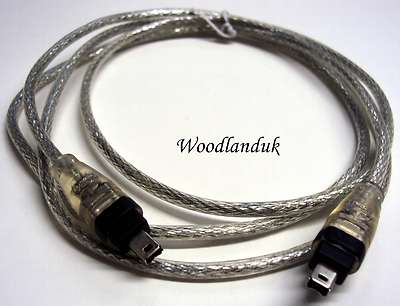 FIREWIRE 4 PIN TO 4 PIN IEEE 1394 DV CABLE 122 | eBay UK