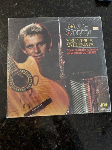 JORGE CABRERA Y SU TIPICA VALLENATA CON ALFREDO GUUTERREZ/ STILL SEALED ...