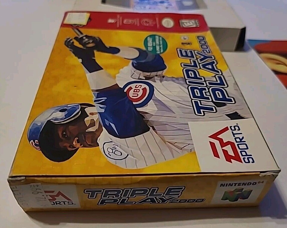 Triple Play 2000 Nintendo 64 N64 Boxed Manual Complete CIB | eBay