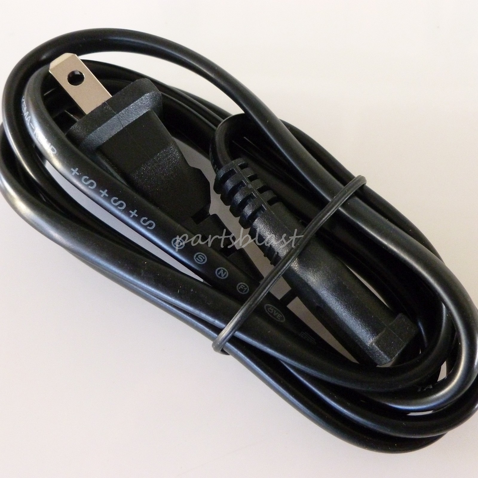 SONY 2-Prong Polarized Type Power Cord BOOMBOX STEREO RECEIVER CD ...