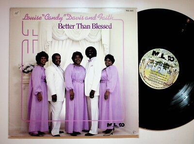 Louise Candy Davis & Faith Better Than Blessed Gospel Vinyl LP Record ...