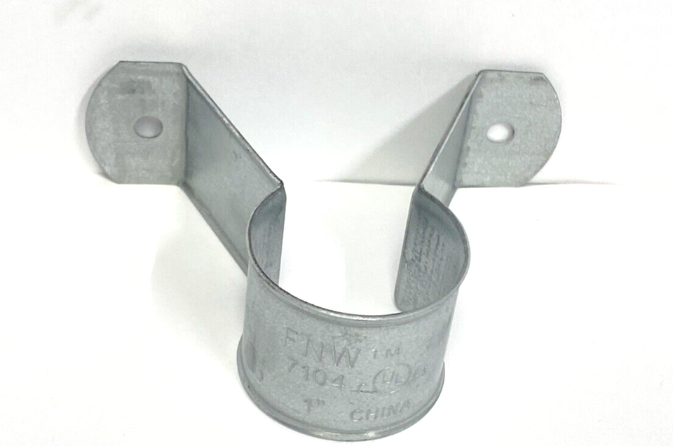 100-Pk 1" CPVC Pipe Strap Hanger Support Stand Off Galvanized Steel | eBay
