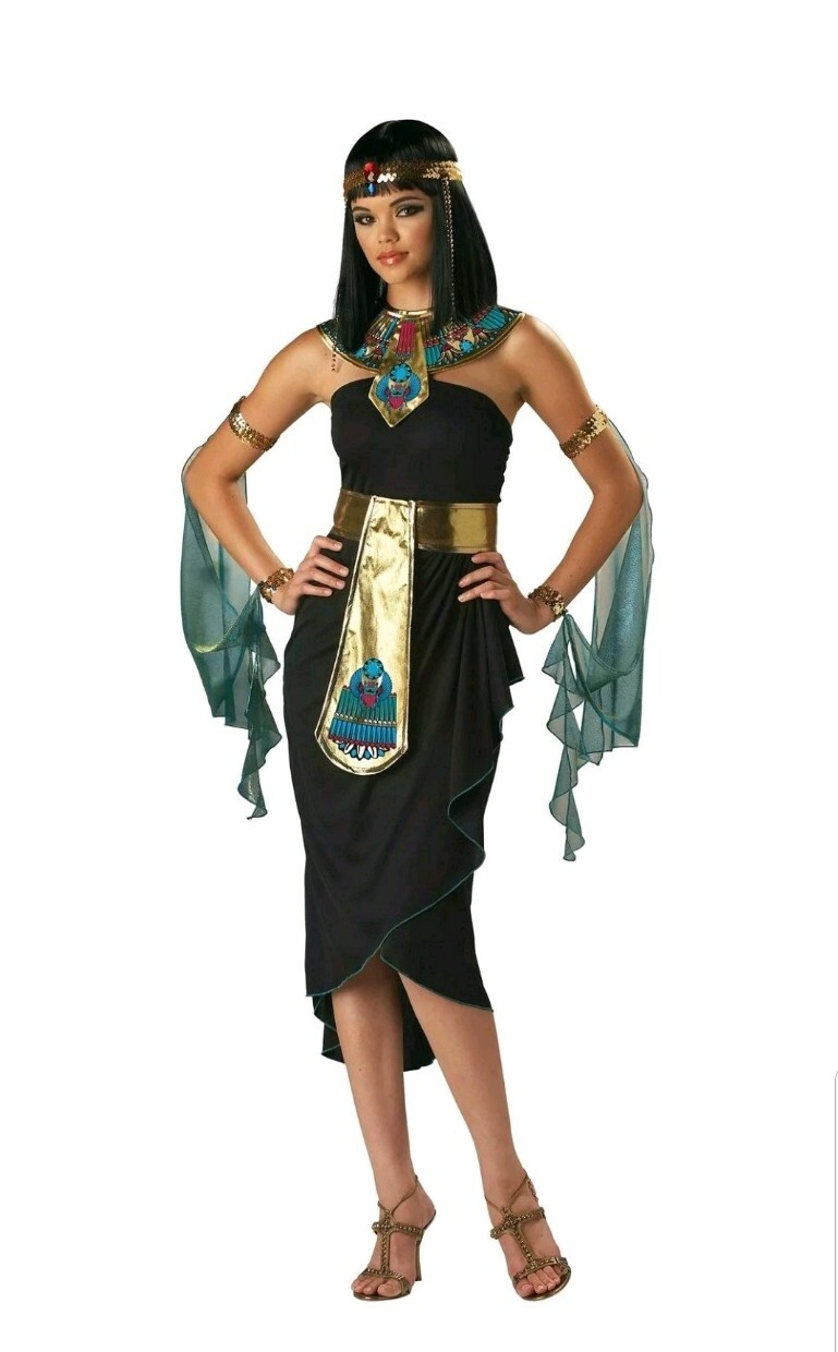 Nile Queen Cleopatra Halloween Dress Up Women Costume Medium | eBay