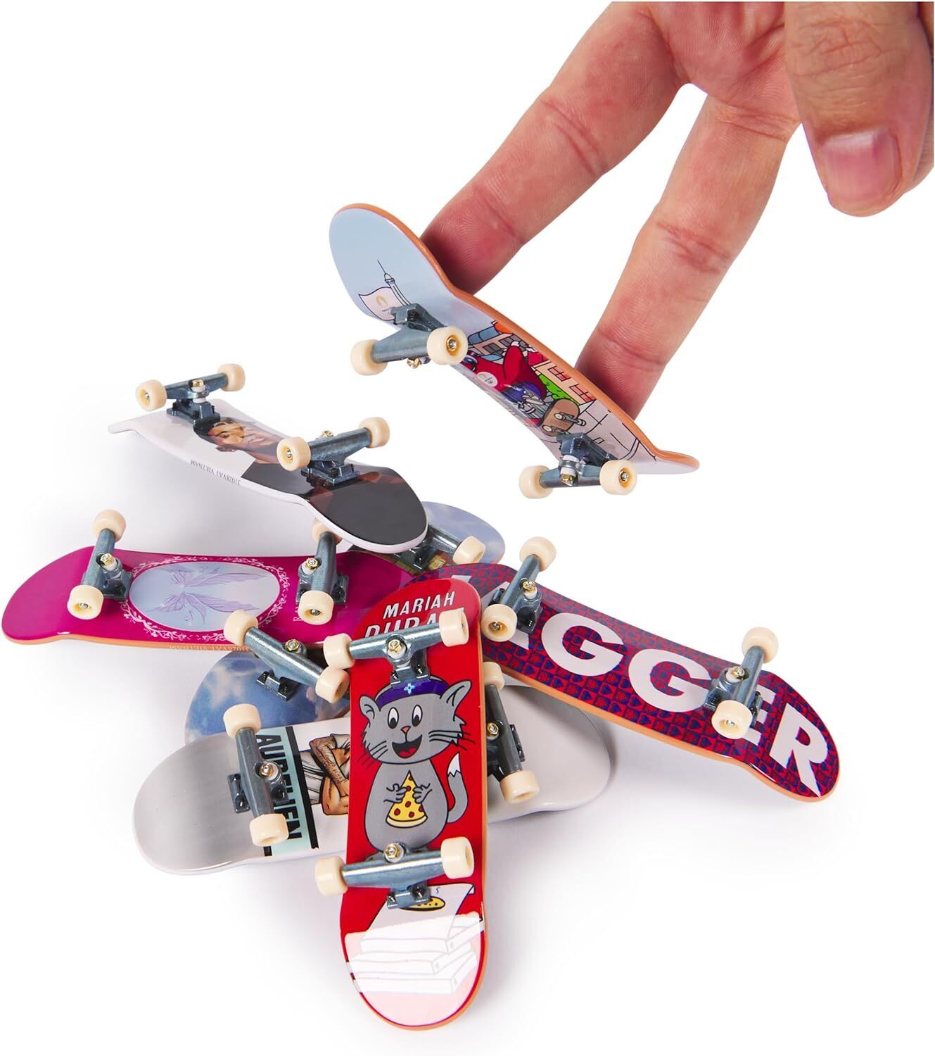 Tech Deck Paris 2024 Olympics Competition Legends 96mm 8 Board Pack ...