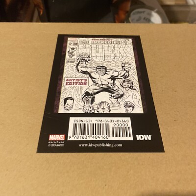 IDW Marvel Herb Trimpe's The Incredible Hulk Artist's Edition Oversize ...