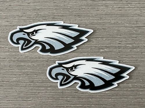 2x Philadelphia Eagles Car Bumper Laptop Vinyl Die Cut Stickers Decals ...