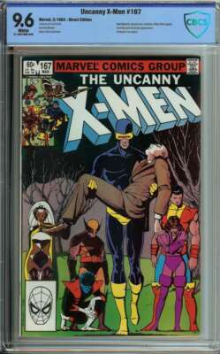 X-MEN #167 CBCS 9.6 WHITE PAGES // FANTASTIC FOUR CAMEO MARVEL 1983 | eBay