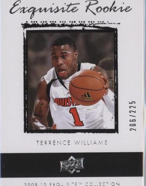 2009-10 Exquisite Collection - Exquisite Rookie Terrence Williams #59 / ...