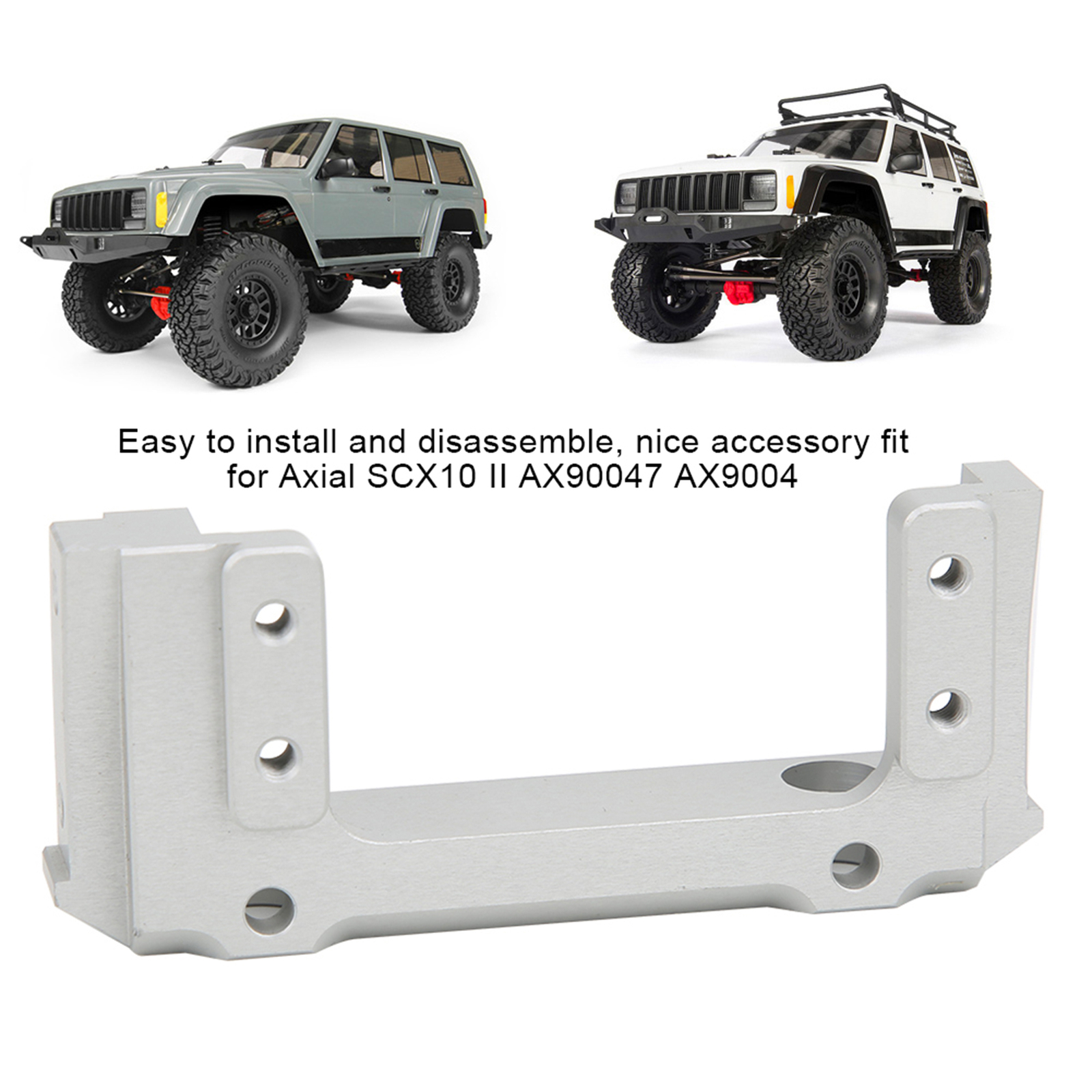 Scx24 Body Mount Kit C Aluminium Alloy Font Bumpe Mount Fo Axial SCX24 ...
