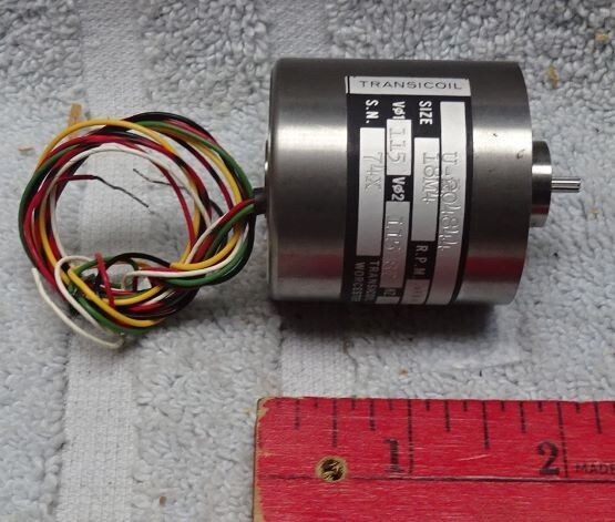 ** Precision Small Motor - TRANSCOIL - USA Made - SIZE 18M4 - UNUSED ...