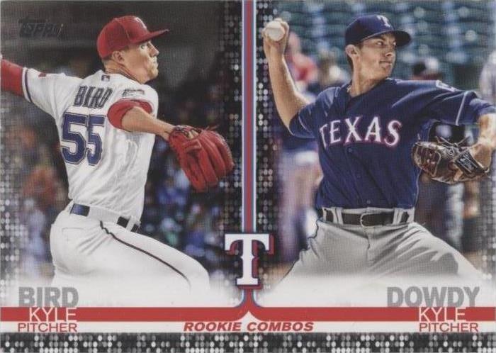 2019 Topps Update Series - Rookie Combos Kyle Dowdy, Kyle Bird #US183 ...