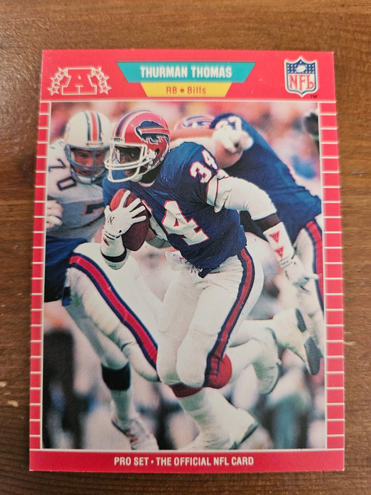 Thurman Thomas Buffalo Bills 1989 Pro Set Rookie Card RC #32 HOF | eBay