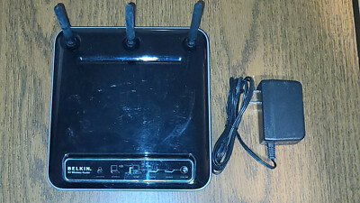 Belkin N1 Wireless Router F5D8231-4 FSD8231-4 4-Port Ethernet | eBay