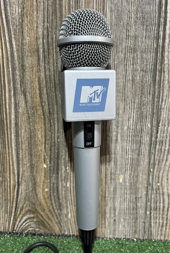 MTV branded Microphone -Wired Dynamic- Karaoke System - 6.3mm 1/4" Jack ...