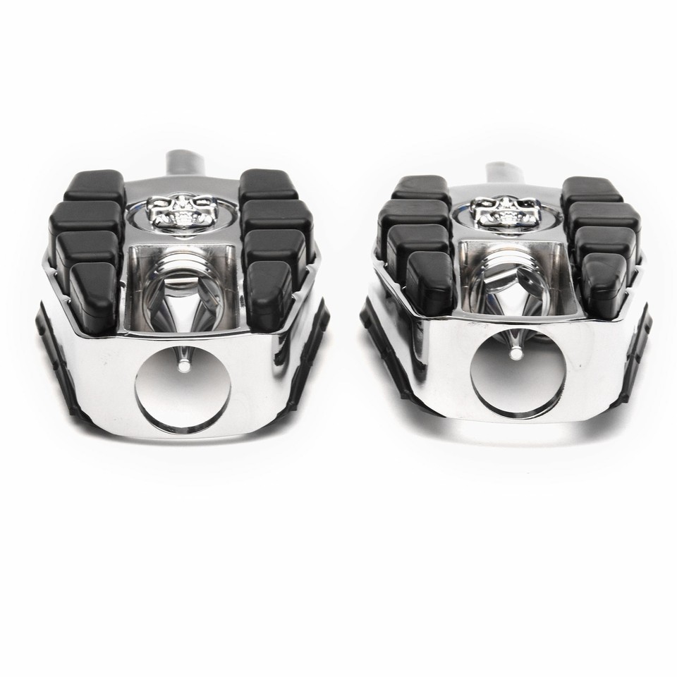 Adjustable Foot Pegs Chrome For Harley Davidson VRSCA VRSCA V-Rod 2002 ...