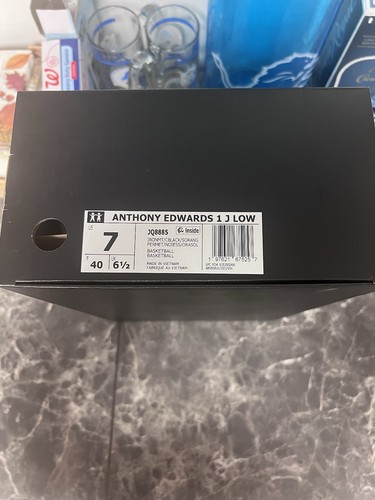 Anthony Edwards A.E.1 Low Adidas (IRONMT/CBLACK/SORANG) Men's Shoes ...