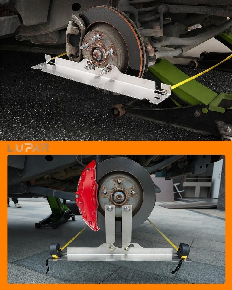 Upgraded Wheel Alignment Tool with Connection Sheet, Heavy Duty ...