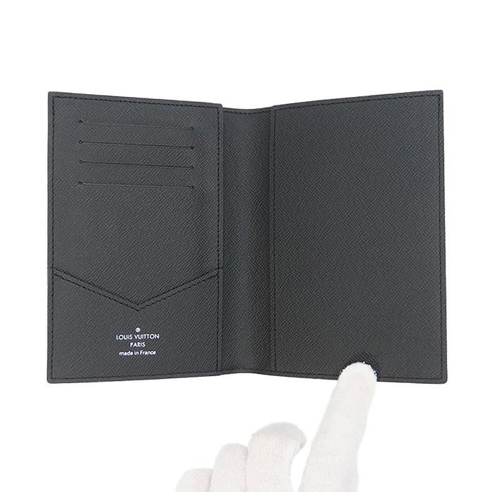 Louis Vuitton Damier Graphite Passport Cover Couverture Pass NM N64411 ...