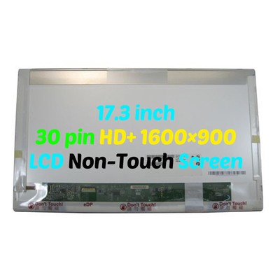 17.3" Screen for Dell Inspiron 17 5755 LCD Display 30 pin HD+ 1600×900 ...