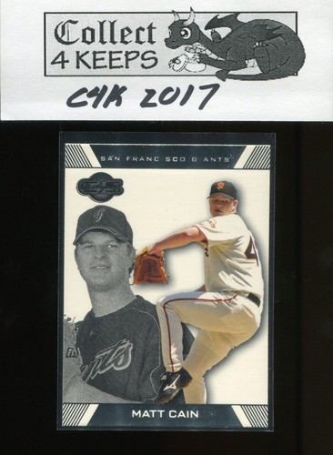 2007 Topps Co-Signers #14 Matt Cain (San Francisco Giants) | eBay
