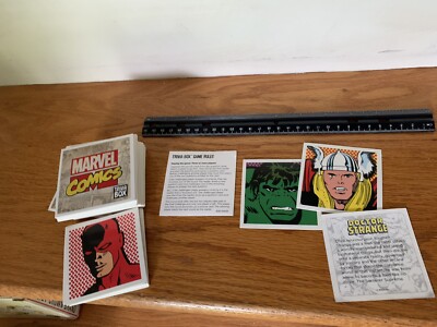 Marvel Comics Trivia Box Card Game | eBay