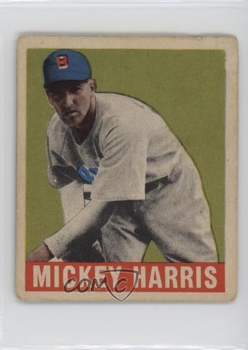 1948-49 Leaf Mickey Harris #27 Rookie RC | eBay