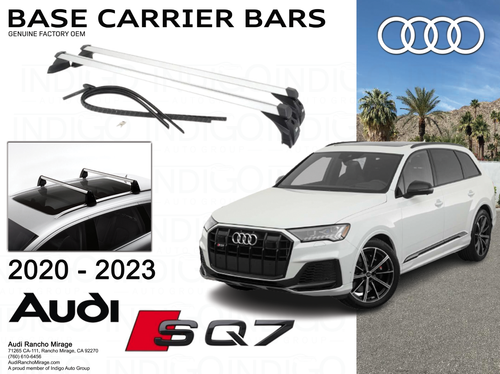 2020-2023 Audi SQ7 Genuine Factory OEM Audi Base Carrier Bars SQ7-4M0 ...