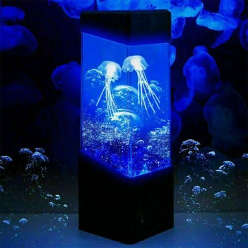 Changing Led Jellyfish Tank Night Light Color Aquarium Electric Mood ...