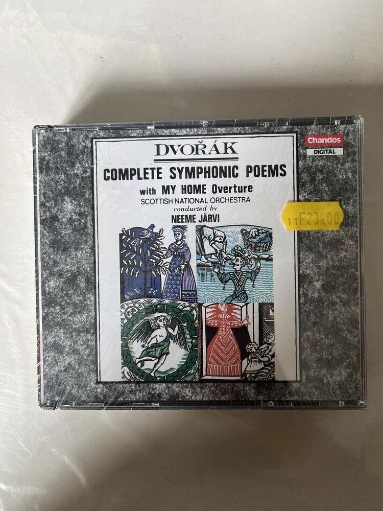 Dvorak: Complete Symphonic Poems - Neeme Jarvi / 2 CD New In Shrink ...