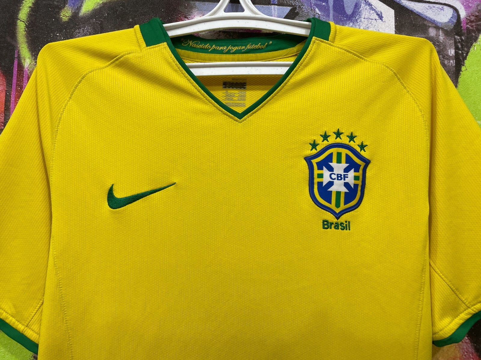 Brazil 2008 2009 Home Shirt World Cup Football Soccer Jersey Top Nike ...