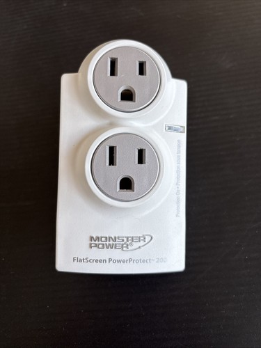 Monster FlatScreen PowerProtect AVFL 200 Surge Protector 2 Outlets ...