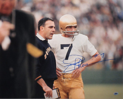 Joe Theismann Autographed Signed 16x20 Photo Notre Dame Redskins (JSA ...