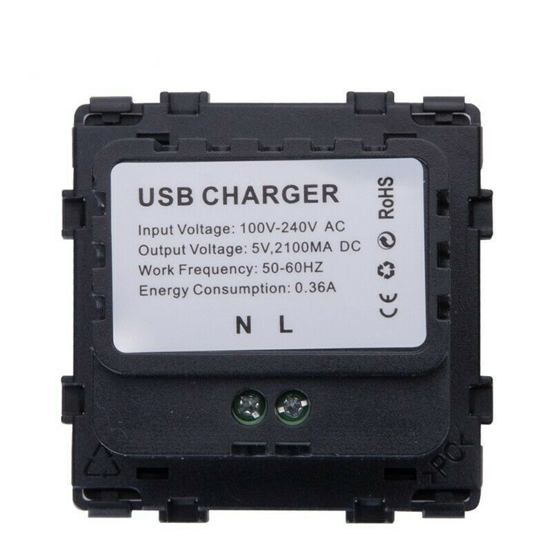 Touch, Lichtschalter, Wechselschalter, Steckdose, Dimmer, TV, USB, Glas ...