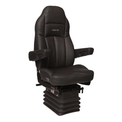 Seats Inc Legacy Silver Standard Base High Back Seat W/ Armrests ...