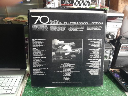 70 Song Original Bluegrass Collection 4 Record Box Set Flatt Scruggs ...
