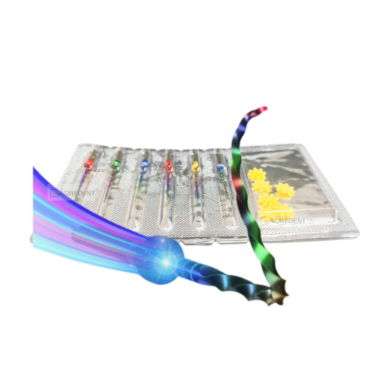 Dental Nano Coating Files Niti Super Flexi Cutting File Heat Activated ...