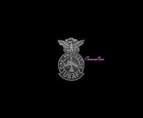 USAF Fire Protection + a custom promo pin | eBay