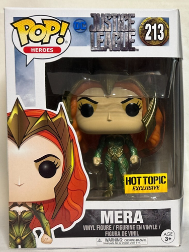 Mera Funko POP! Heroes #213 DC Comics Justice League Hot Topic ...