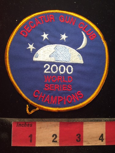 Illinois Patch - DECATUR GUN CLUB - 2000 World Series Champions S79P | eBay