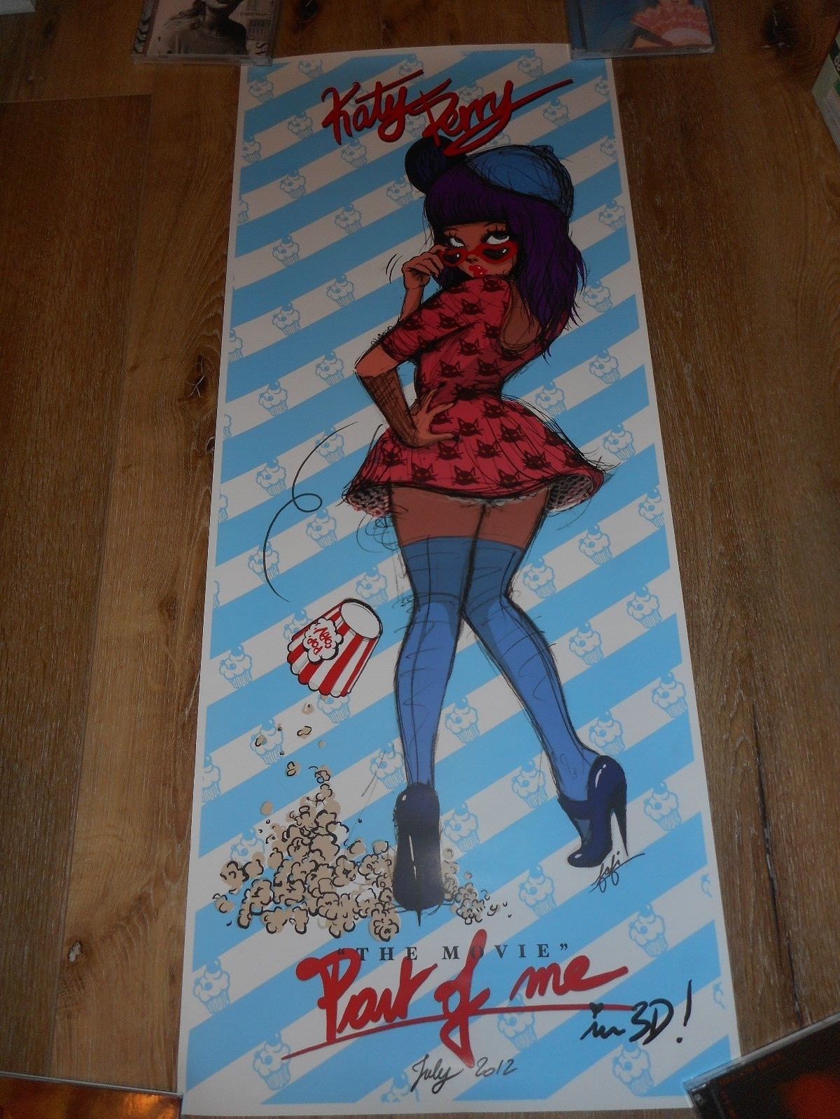 KATY PERRY - PART OF ME - ORIGINAL SS PROMO POSTER | eBay