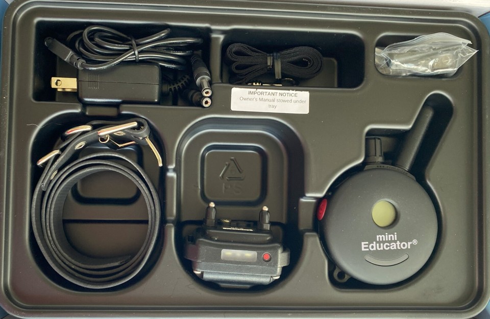 USED-Mini-EDUCATOR E-Collar-ET-300-1/2 Mile Remote Waterproof Collar ...